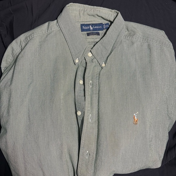 Ralph Lauren Blue Label | Shirts | Ralph Lauren Blue Label Mens Green ...